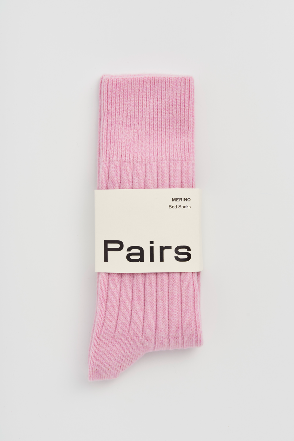 Merino Wool Bed Socks | Sugar Pink | Pairs – Pairs Socks