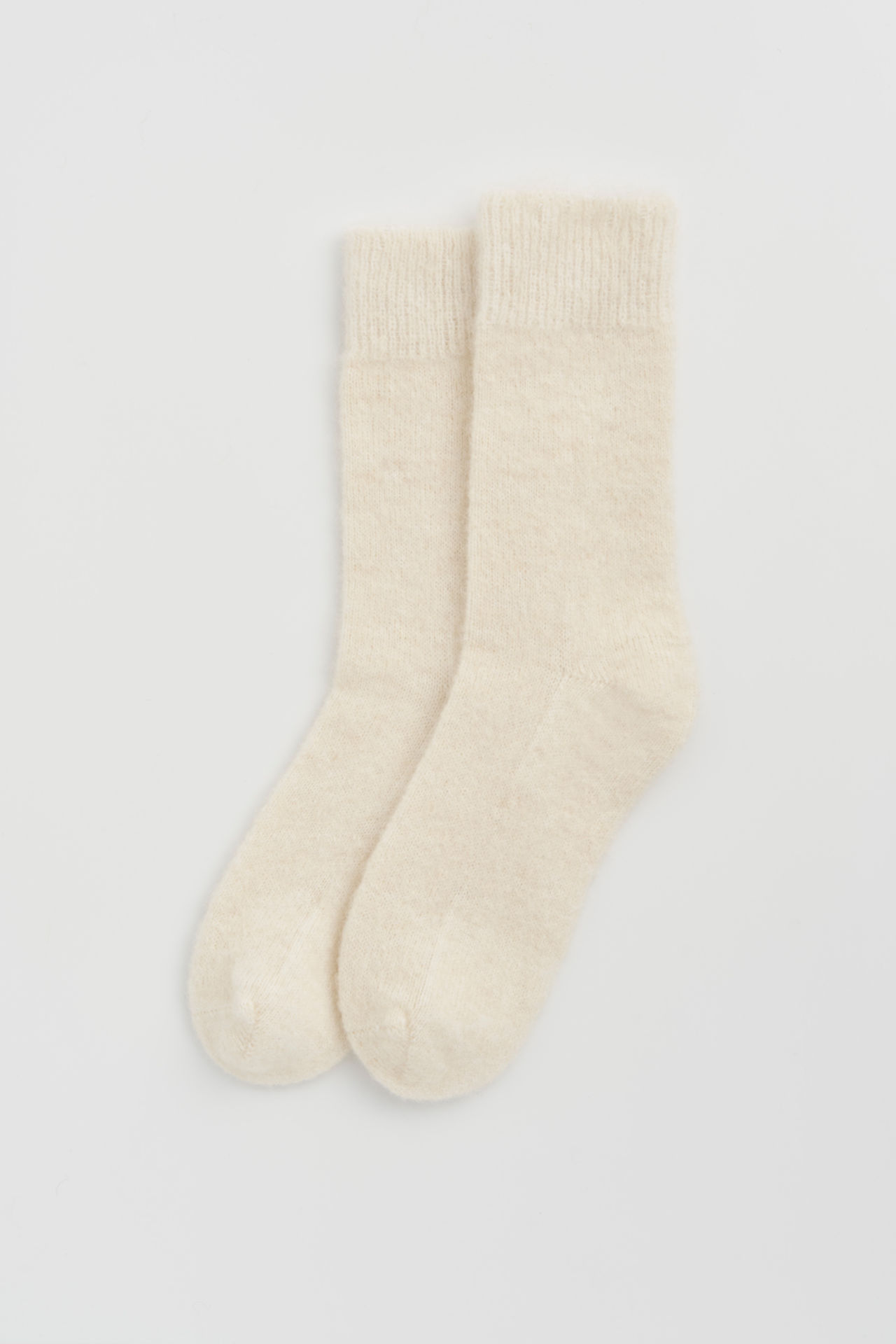 Ultra Soft Bed Socks in Clotted Cream - Pairs Socks