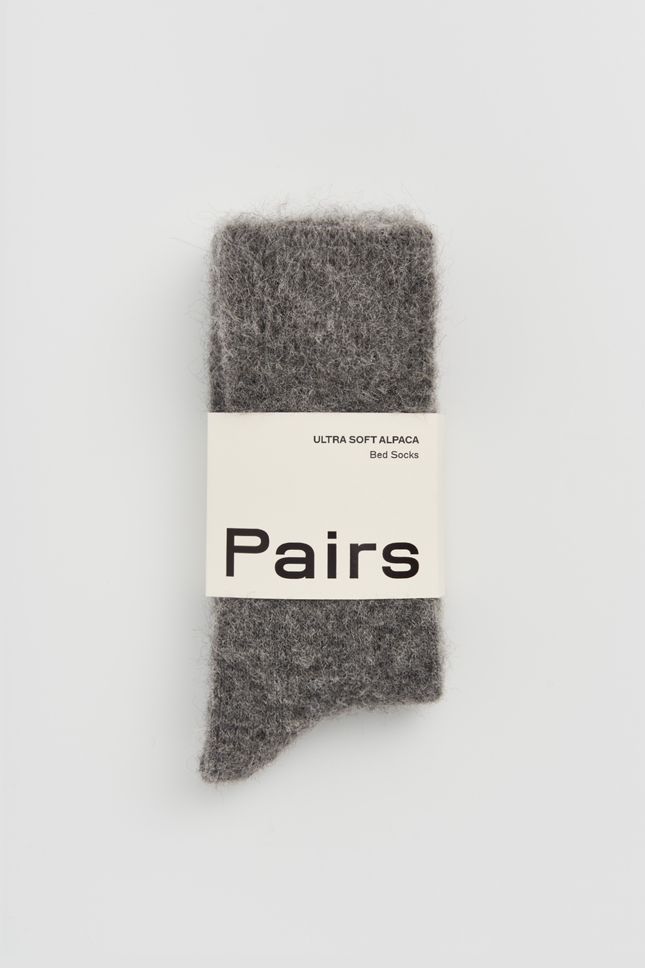 Ultra Soft Bed Socks | Smoke Grey | Pairs – Pairs Socks